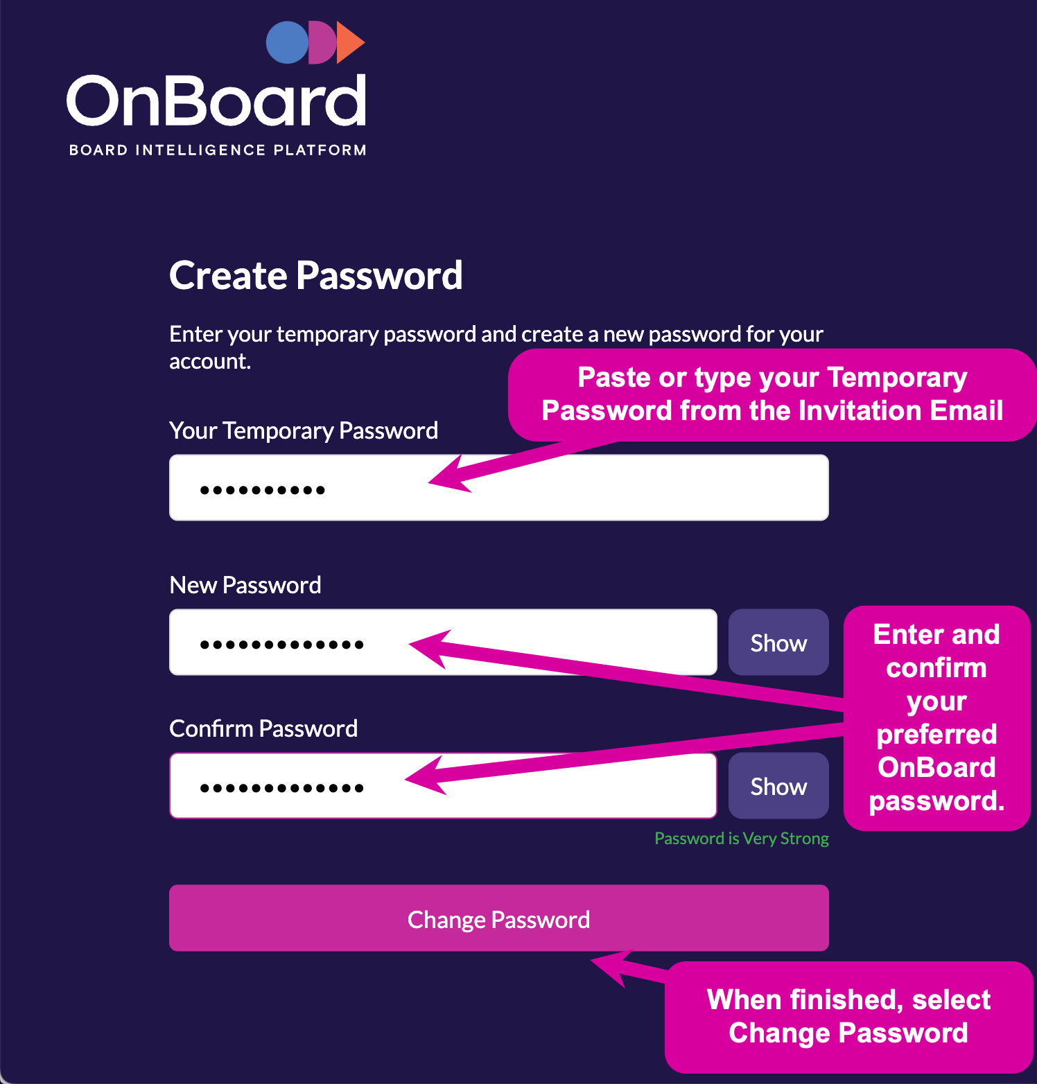 Accepting Your OnBoard Invitation – OnBoard Help Center