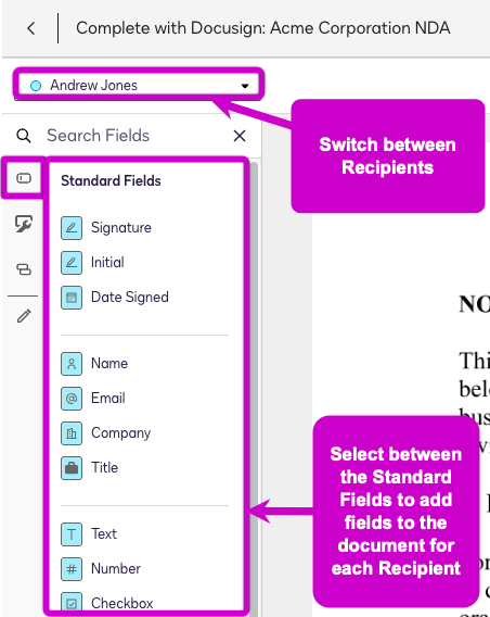 Docusign – OnBoard Help Center