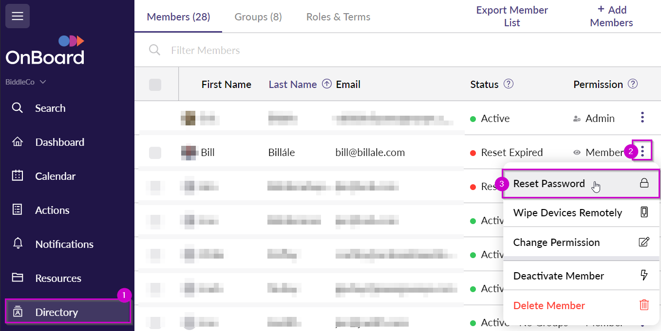 Administrator Quick Reference Guide – OnBoard Help Center