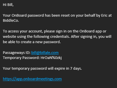 Administrator Quick Reference Guide – OnBoard Help Center
